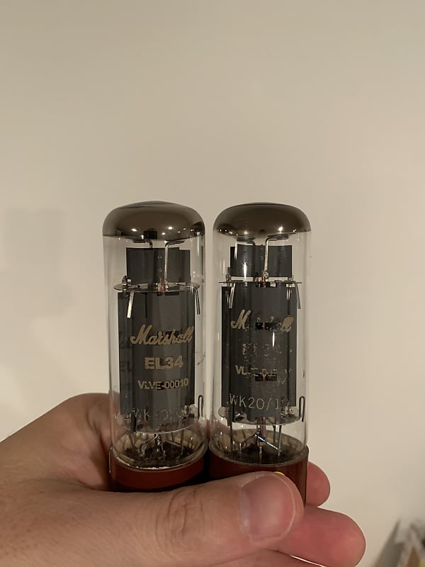 Marshall branded EL34 power tubes. vlve-00010 | Reverb