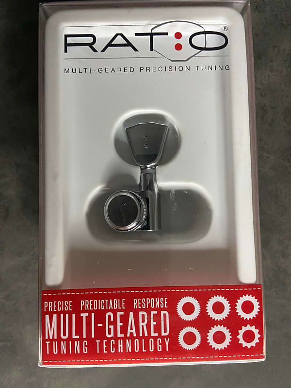 Graph Tech Ratio Locking Tuners - 3 On a Side - Chrome | Reverb