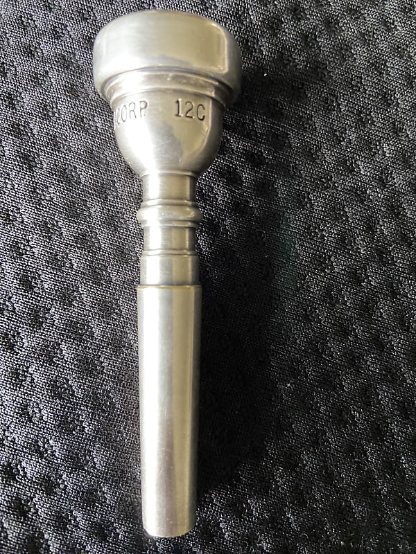 Vincent Bach Corp Trumpet mouthpiece 12C - Silver | Reverb