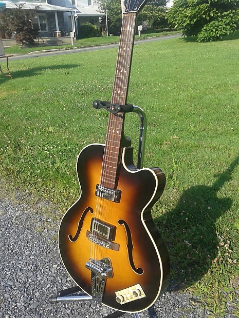 Hofner 4500/E2/V Thinline Vintage Hollow Body Electric Guitar | Reverb