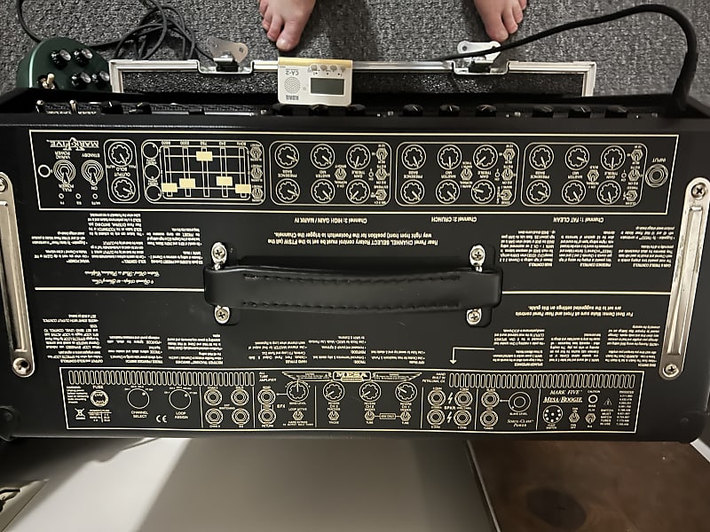 Mesa Boogie Mark V - Original Settings Card | Reverb