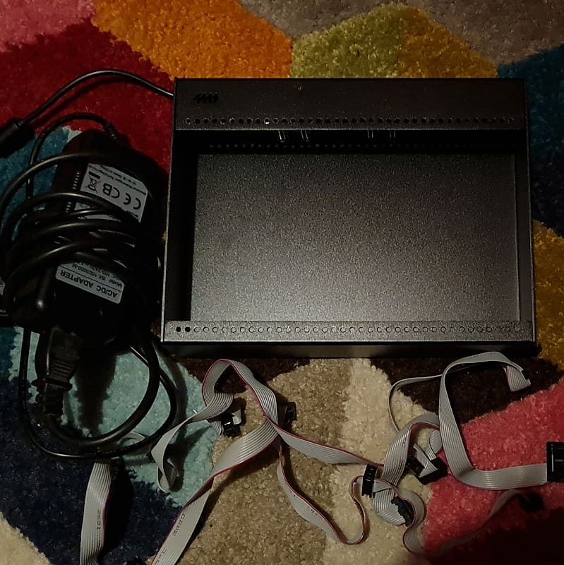 4MS Pod 40x with UK power supply and 3x 4ms multi cables - | Reverb