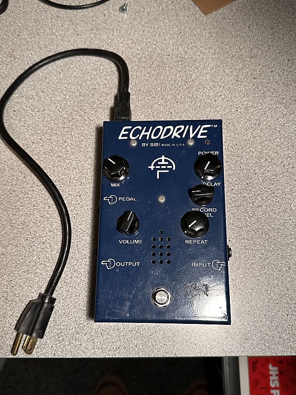 SIB Electronics Echodrive tube delay 2000’s - Blue | Reverb