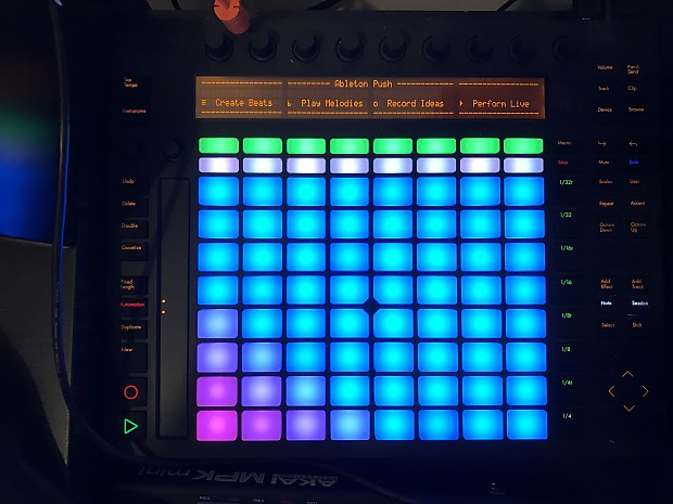 Ableton Push | Reverb