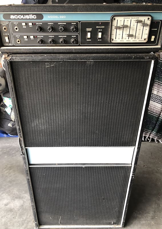 Acoustic Control Corp. 320 head / 301 cabinet Mid-70's | Reverb