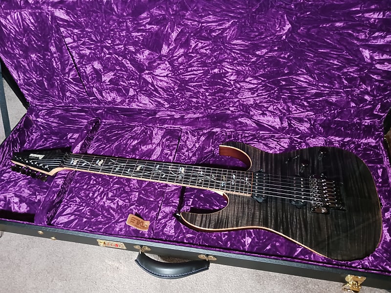 Ibanez J Custom 7 String JCRG2012Z1-BOP 2012 - Bop See Thru | Reverb