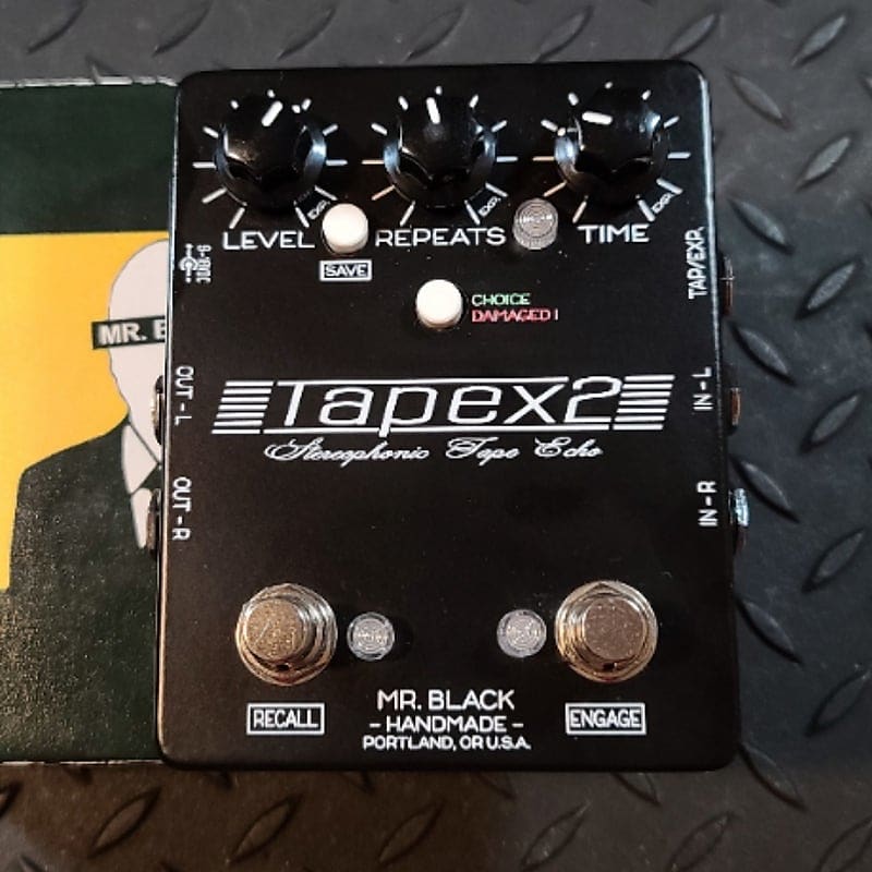Mr Black Tapex 2 Stereophonic Tape Echo Delay Stereo | Reverb