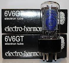 2 Electro-Harmonix 6V6GT Tubes - Matched Pair | Reverb