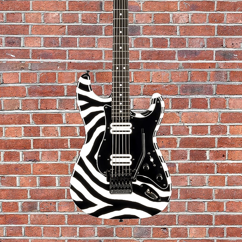 Charvel Custom Shop USA Special Edition SO Cal 2024 - Zebra | Reverb