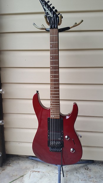 Jackson Performer Flame Maple Red Made In Korea, Floyd Rose, | Reverb