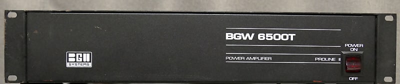 BGW 6500T Pro Line II | Reverb