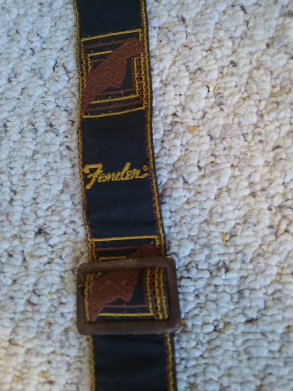 1970s Vintage Original Fender Guitar Strap Metal Buckle | Reverb