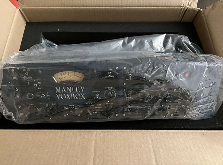 Manley VOXBOX Tube Channel Strip w/ Class A Microphone | Reverb UK