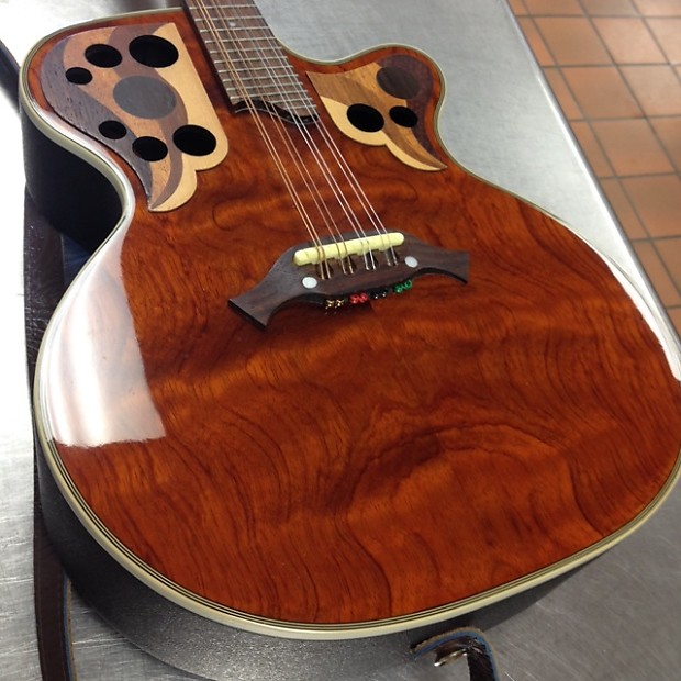 Crafter M80e Acoustic Electric Mandolin Brown | Reverb