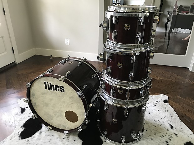 Fibes Austin Maple Kit Early 2000's Lacquer Finish | Reverb