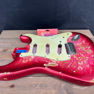 Real Life Relics Custom Class Strat® Stratocaster® Body Pink | Reverb