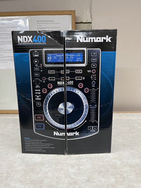 Numark NDX400 2009 Black/sliver | Reverb