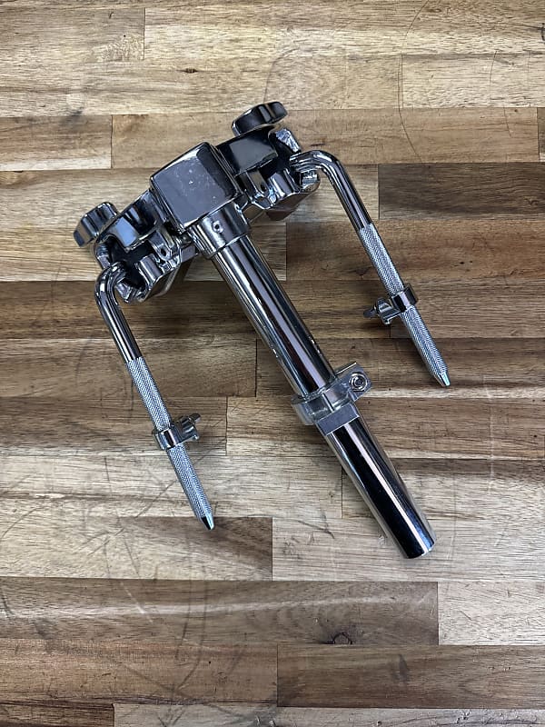 Tama Double Tom Mount (Small) 2000s - Chrome | Reverb