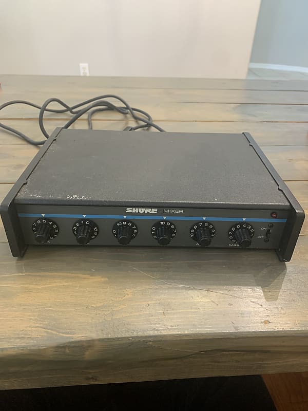Shure M268 4 Channel Microphone Mixer | Reverb