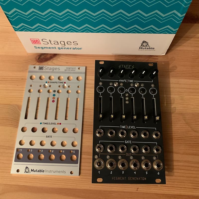 Mutable Instruments Stages w/ extra black BKM panel | Reverb Australia