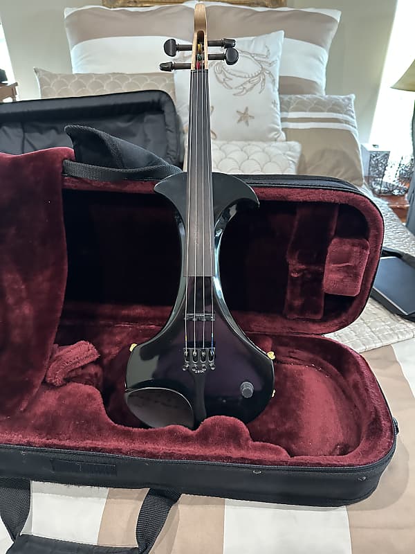 Zeta Strados - 4 String Electric Violin Early 2000's - Black | Reverb