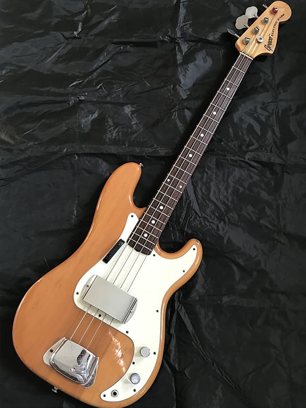 1976 rare Greco Precision Bass Natural Fujigen Japan | Reverb