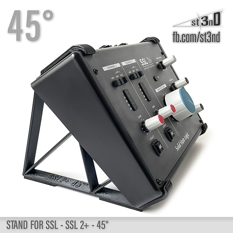 STAND for Solid State Logic SSL 2+ - Sound Card - 45° | Reverb