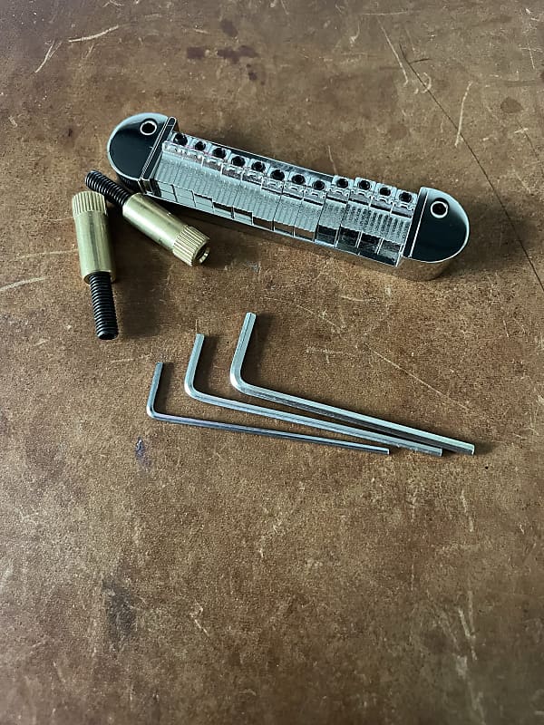 Duesenberg 12-String Guitar Bridge, Nickel | Reverb