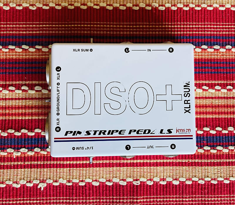 Pinstripe Pedals Diso Plus 2022 - White | Reverb