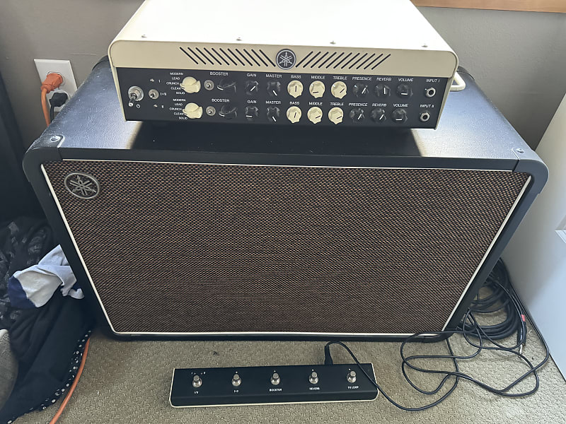 Yamaha THR 100H Guitar Amp & THRC 212 Stereo Cab. | Reverb