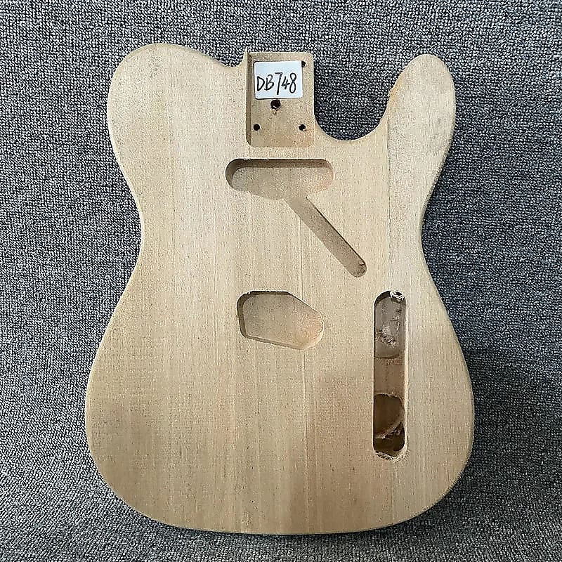 Unfinished Telecaster Tele Style Guitar Body DIY Project | Reverb