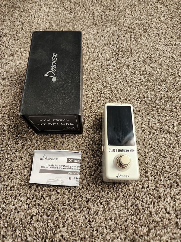 Donner DT Deluxe Tuner 2000's - White | Reverb