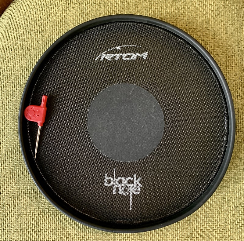 RTOM BLKHOL10 Black Hole Practice Pad - 10" | Reverb