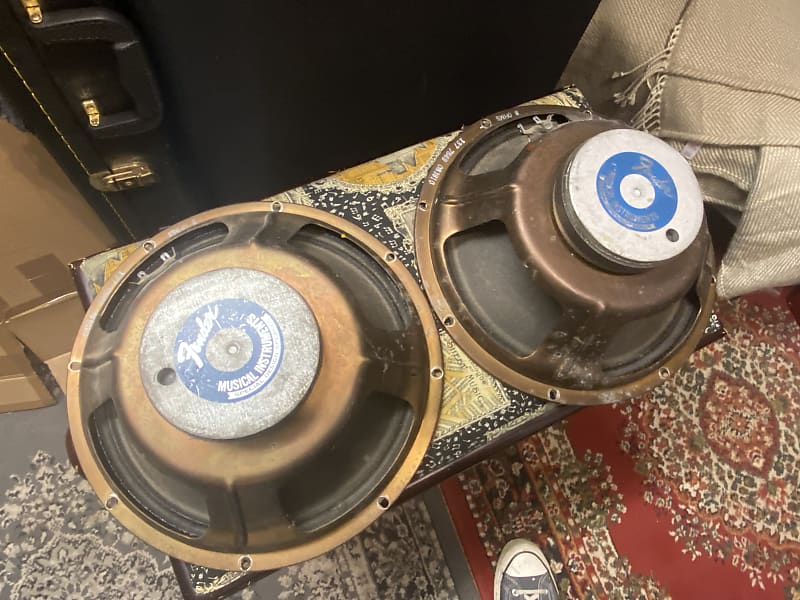 Fender Special Design Speakers 1970s pro reverb - Copper | Reverb UK