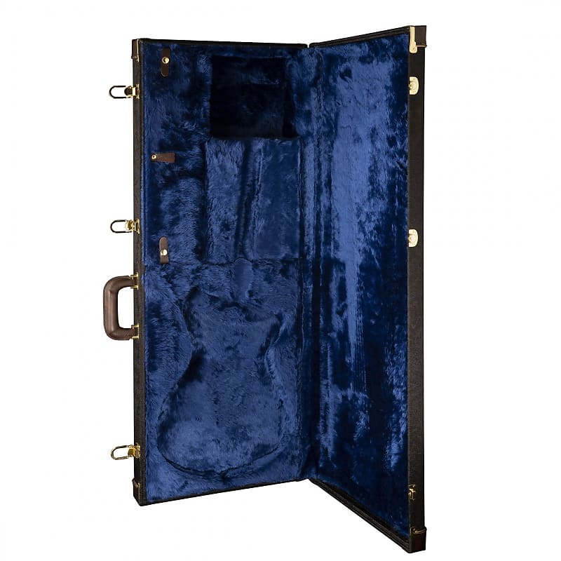 PRS Multi-Fit Hard Case, Black Paisley, Blue Interior | Reverb