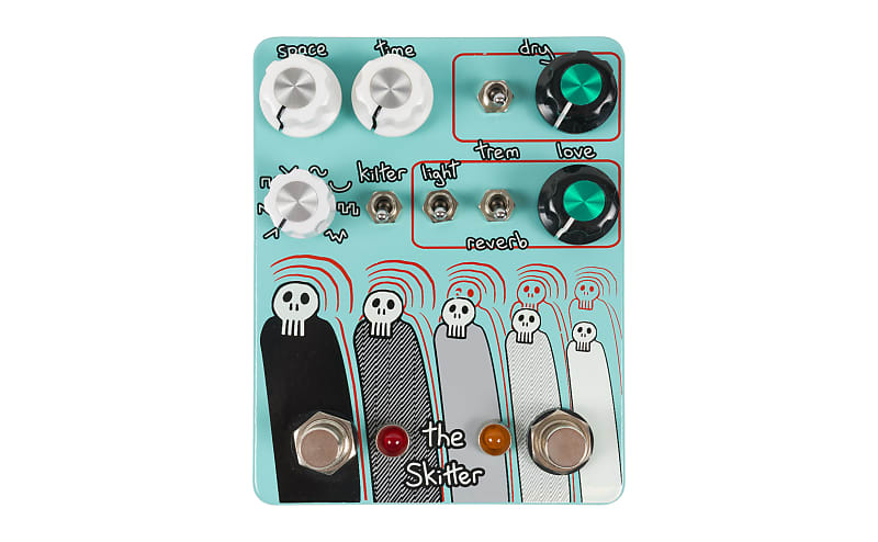 Champion Leccy The Skitter Tremolo + Reverb Pedal [USED] | Reverb UK