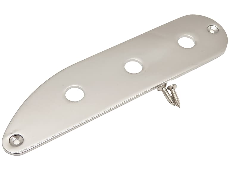 Guitar Madness Vintage Tele P-bass Control Plate / 3 holes | Reverb