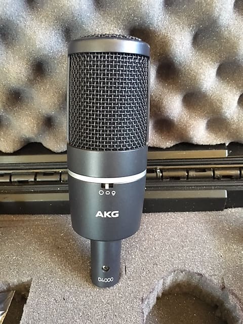 AKG C4000 black body version of classic C 4000 B | Reverb