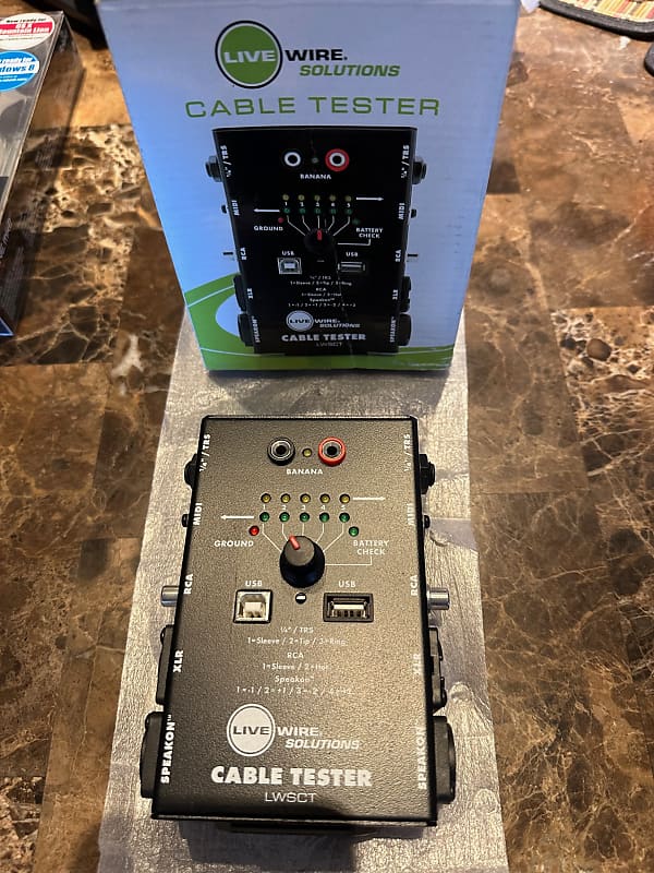 Live Wire Solutions Cable Tester lwsct | Reverb