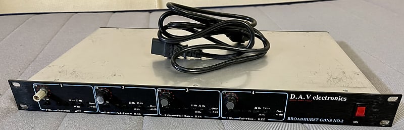 D.A.V electronics Broadhurst - 4 Mic Preamp - GDNS | Reverb Croatia