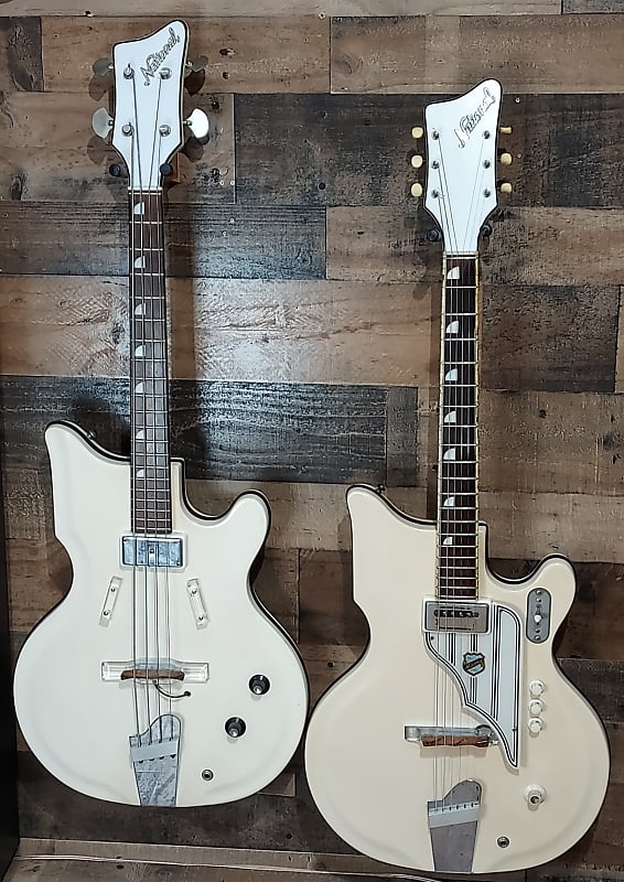 1962 National Val-Pro Res-O-Glas 81 And Matching 85 | Reverb Australia