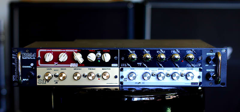 Randall RM4 Moduler Tube Preamp mid 2000 Black | Reverb