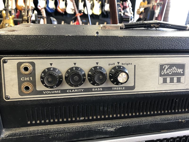 Kustom Model III Bass Amplifier Head | Reverb