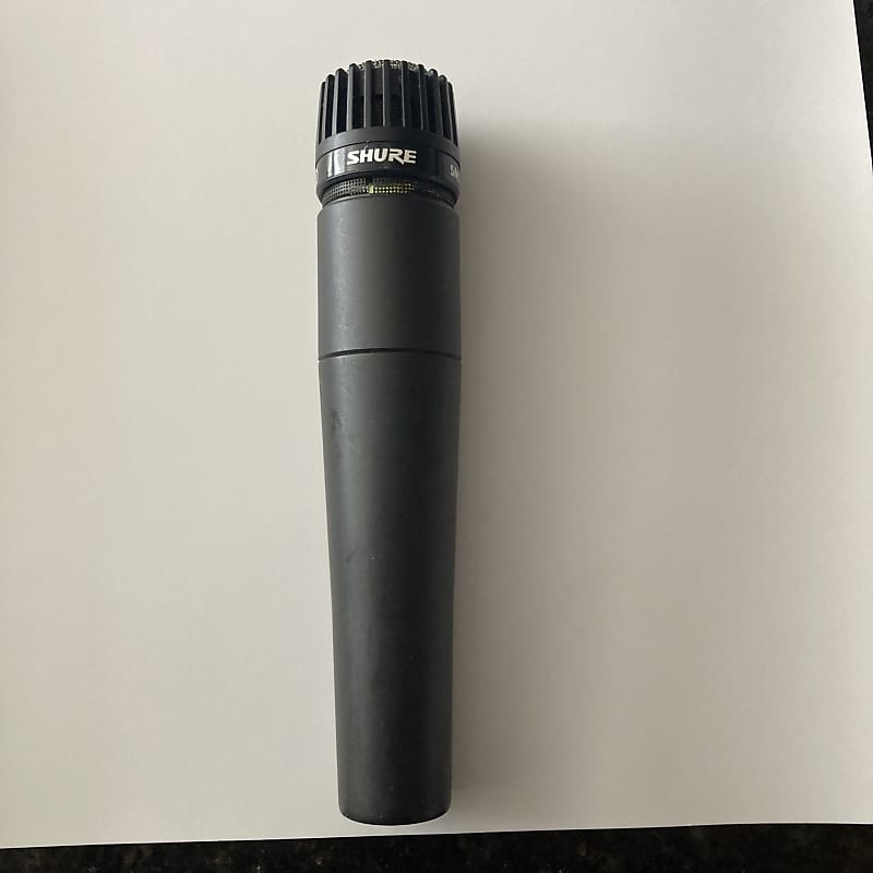 Shure SM57 Cardioid Dynamic Microphone 1984 - Present - Black | Reverb