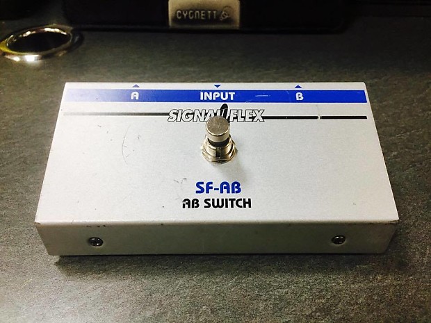 Signal-Flex SF-AB - 2 Channel A/B Switch Aztec Silver | Reverb