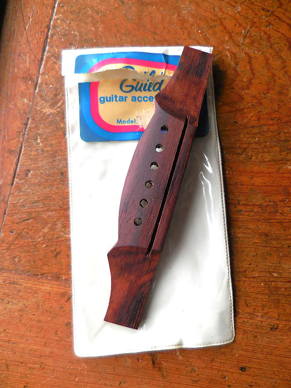 Guild Bridge Plate Factory New Old Stock 1960's Rosewood NEW | Reverb