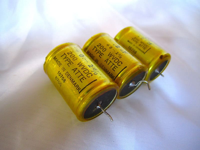 High End Jensen Capacitors (Lot of 3 pcs.) | Reverb