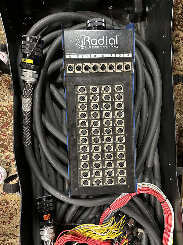 Radial 48 Channel Stage Box and Snake 2008 | Reverb