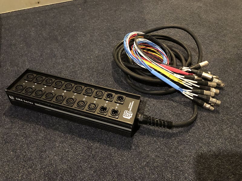 ProCo SMA1604FBX-25 SMA Series 16x4 Stage Snake with XLR | Reverb