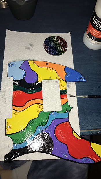 Custom Painted Pickguards | Reverb